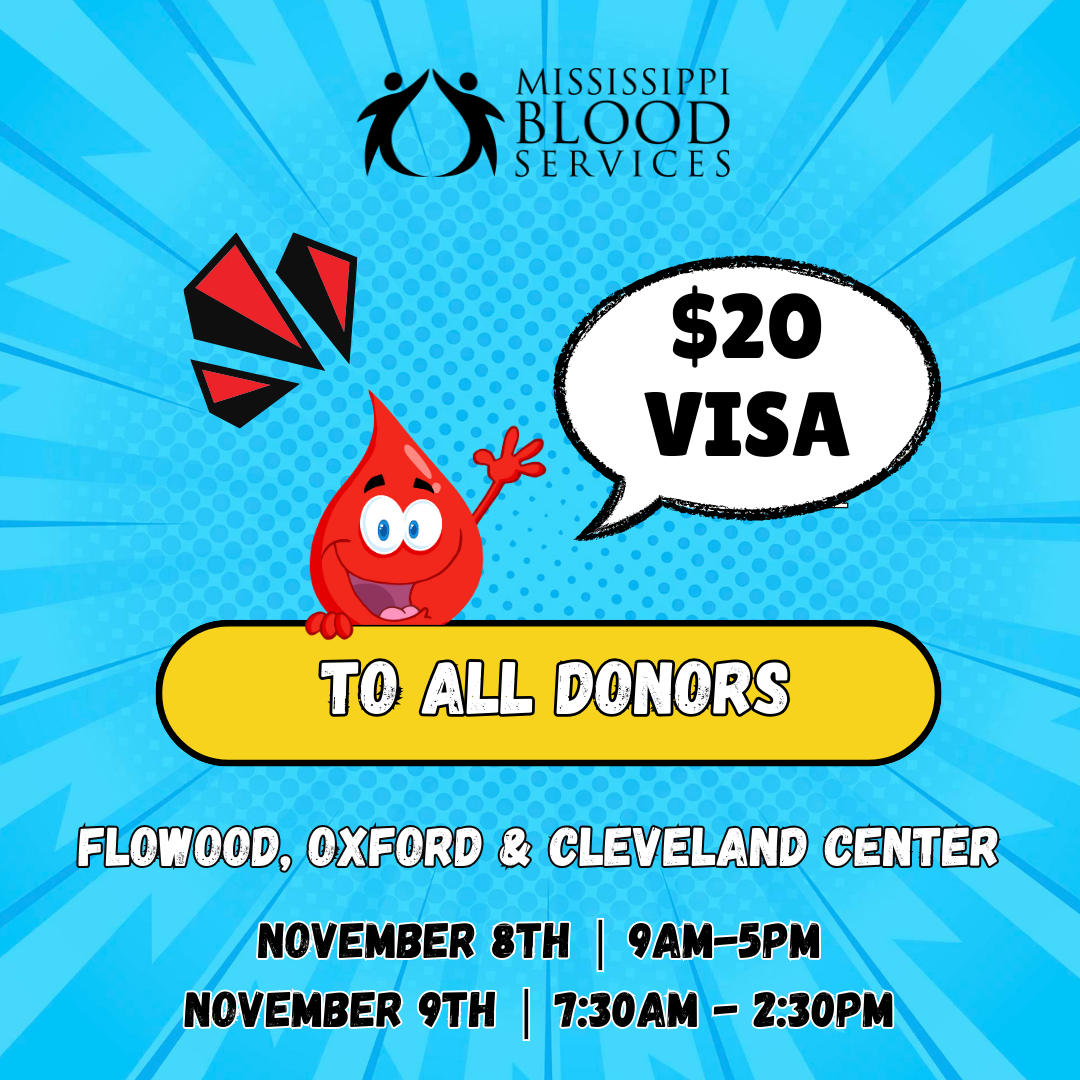Events - Mississippi Blood Services
