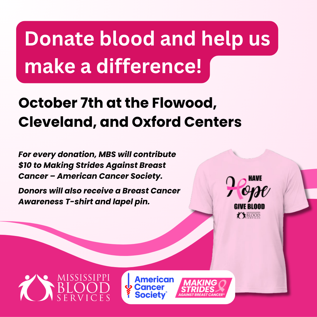 Donate Blood on October 7 to Support Breast Cancer Patients ...