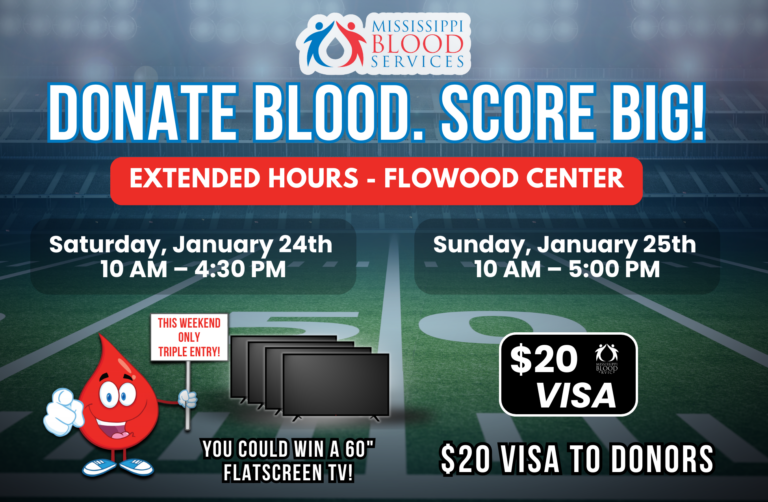 MS Blood Services Urges Donors to Act Now as Winter Weather Threatens ...