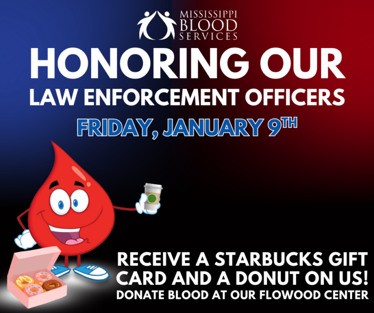 MS Blood Services Recognizes National Law Enforcement Day - Mississippi ...